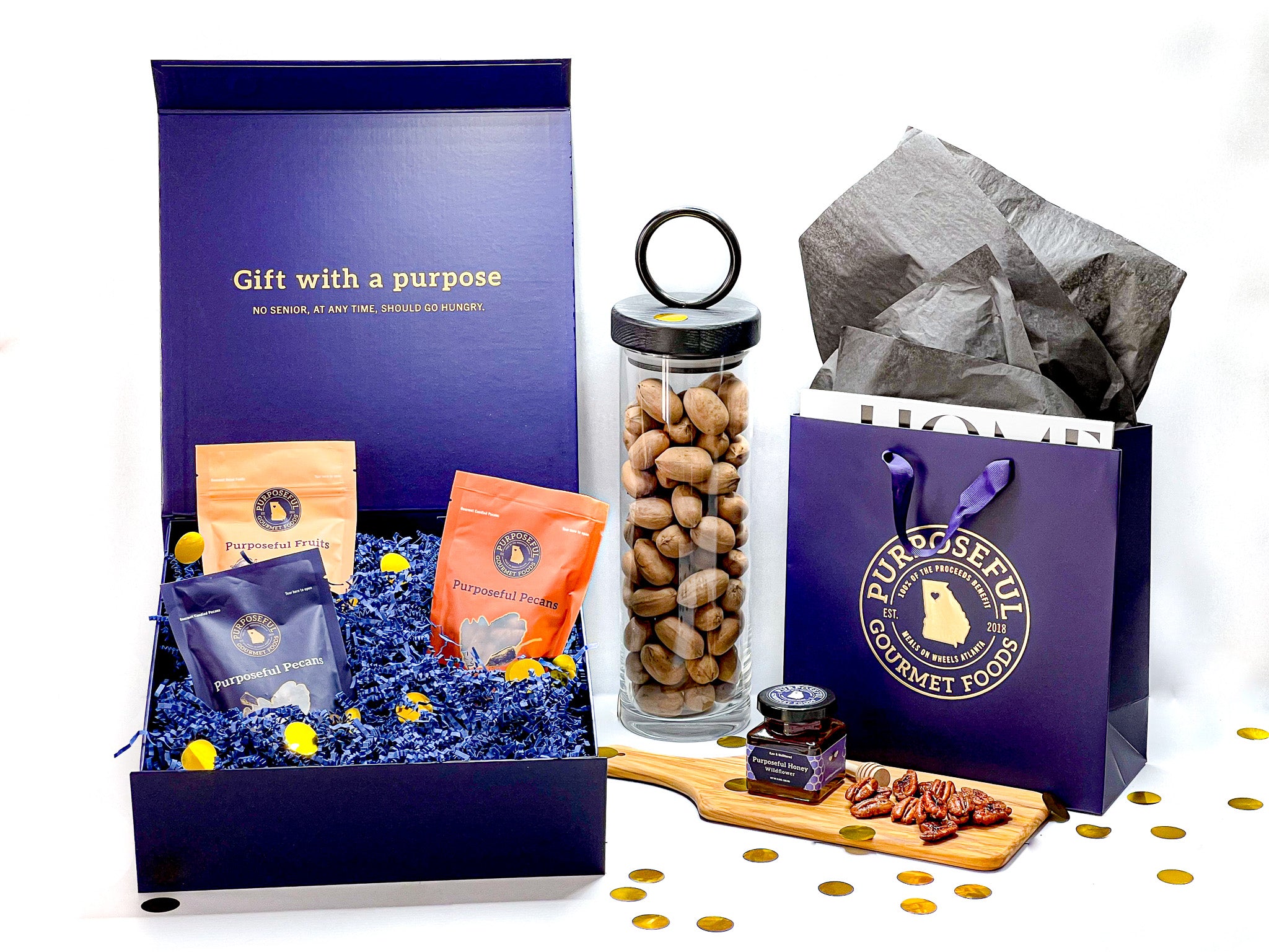 Gifting Landing Page – Purposeful Gourmet Foods